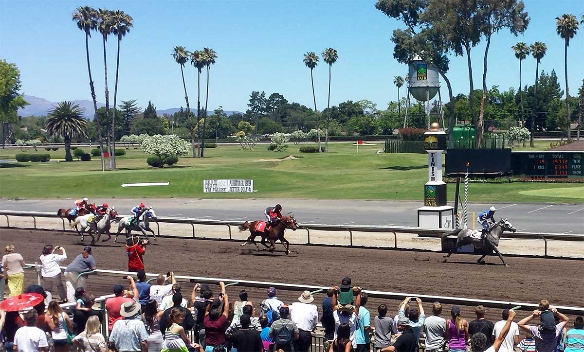 Alameda County Fairgrounds resumes horse racing schedule through July ...