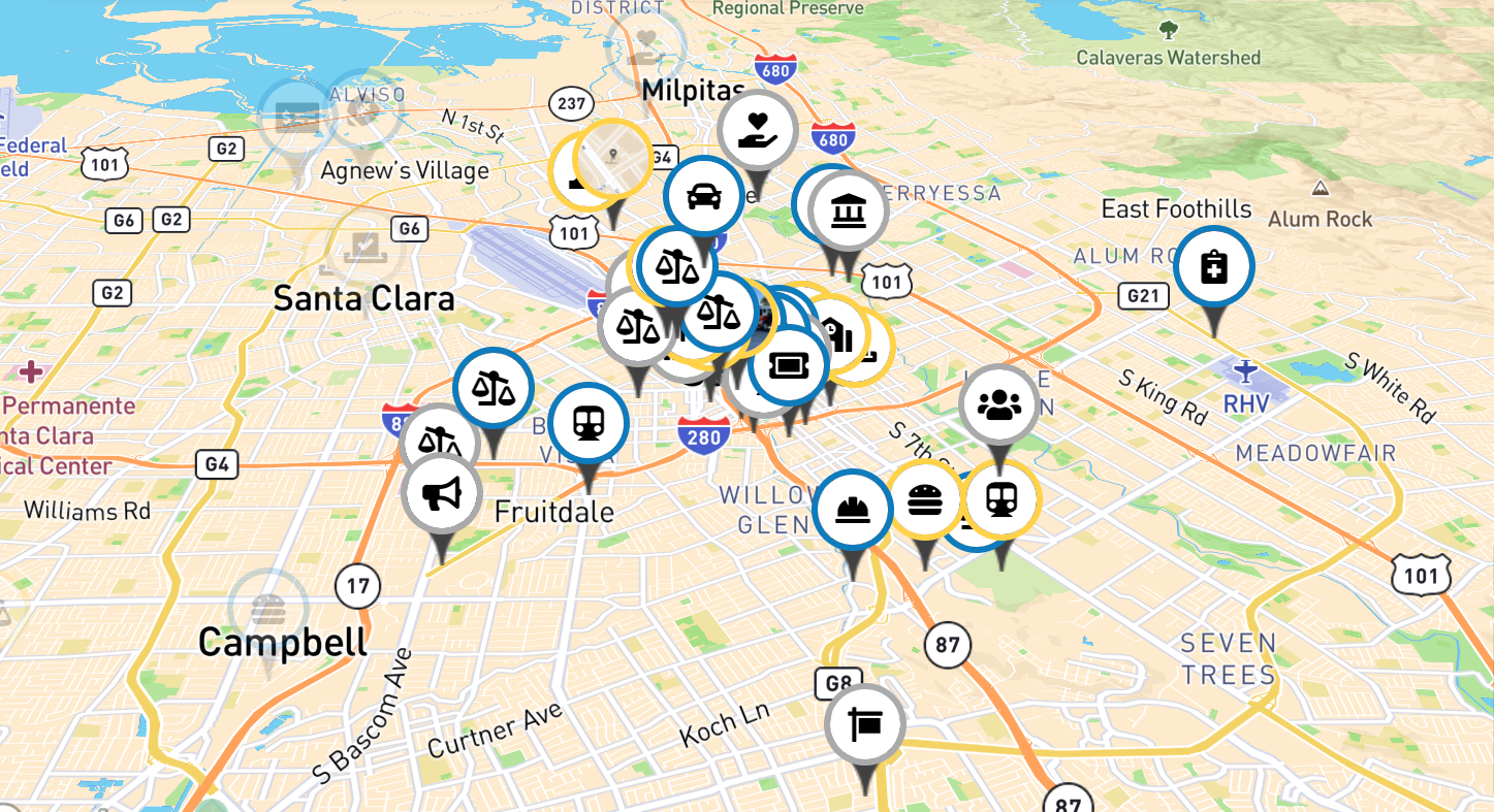Interactive news map by Bay Area News Collective shows what's happening ...