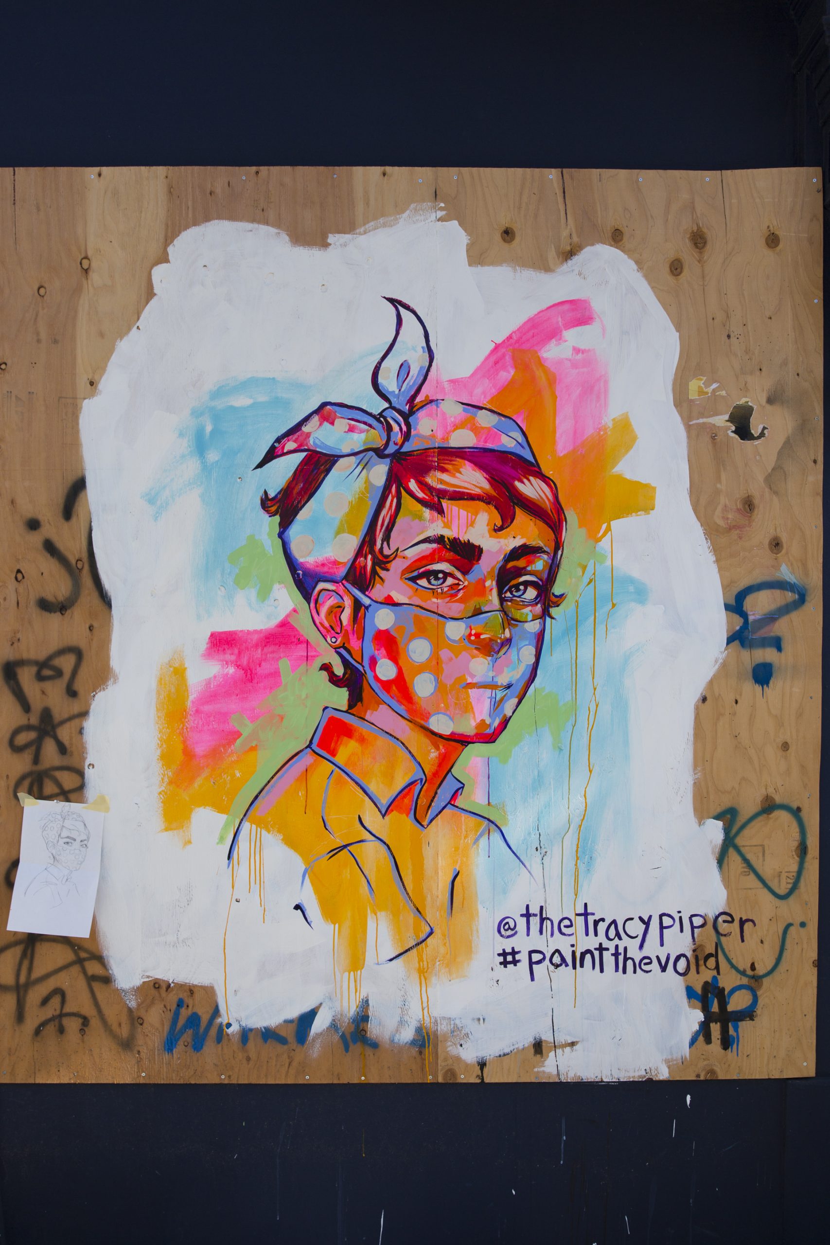 Paint the Void show spotlights murals that brightened the streets of ...