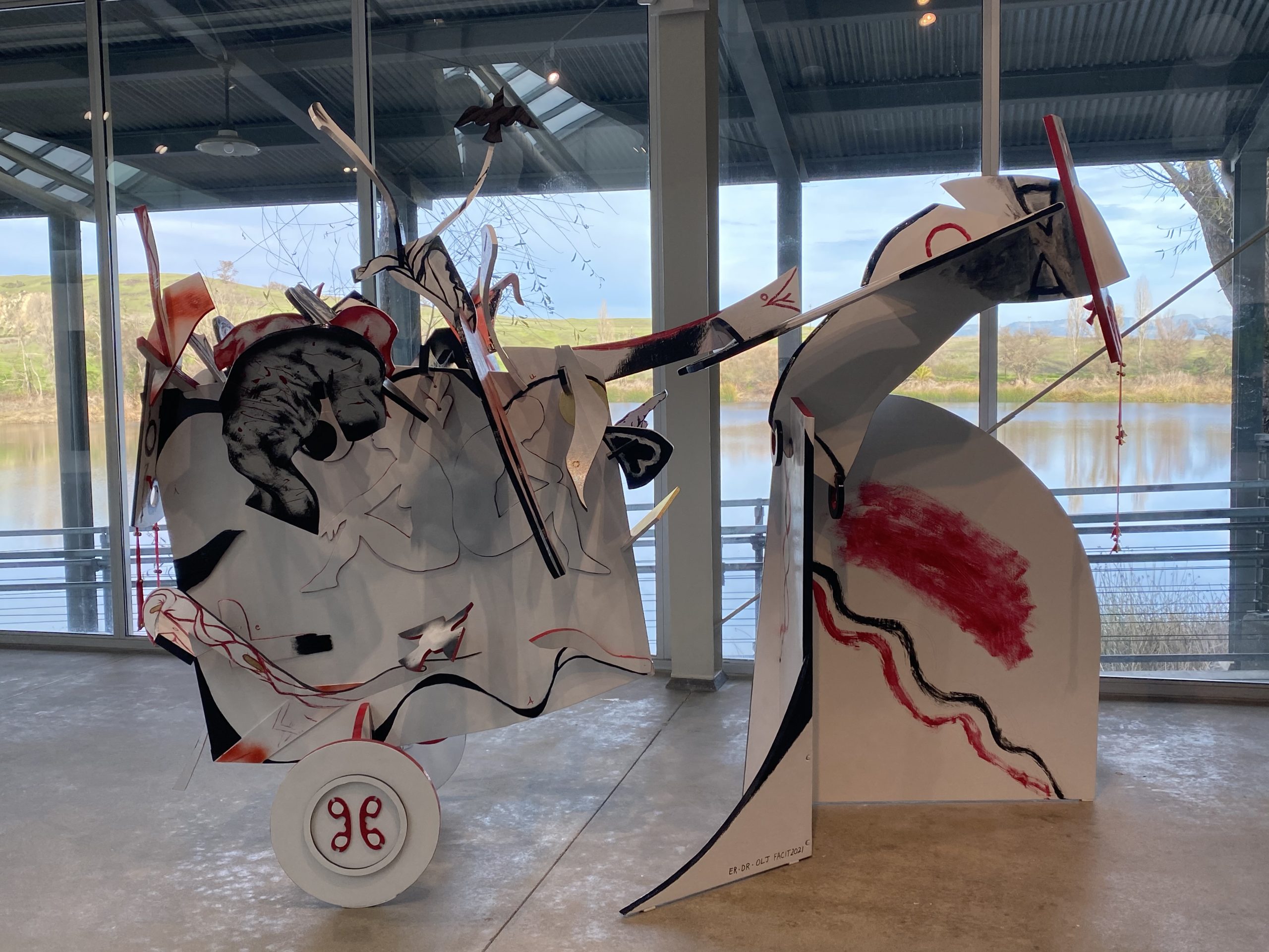 Oliver Lee Jackson's artwork carries the weight of the world in Napa ...