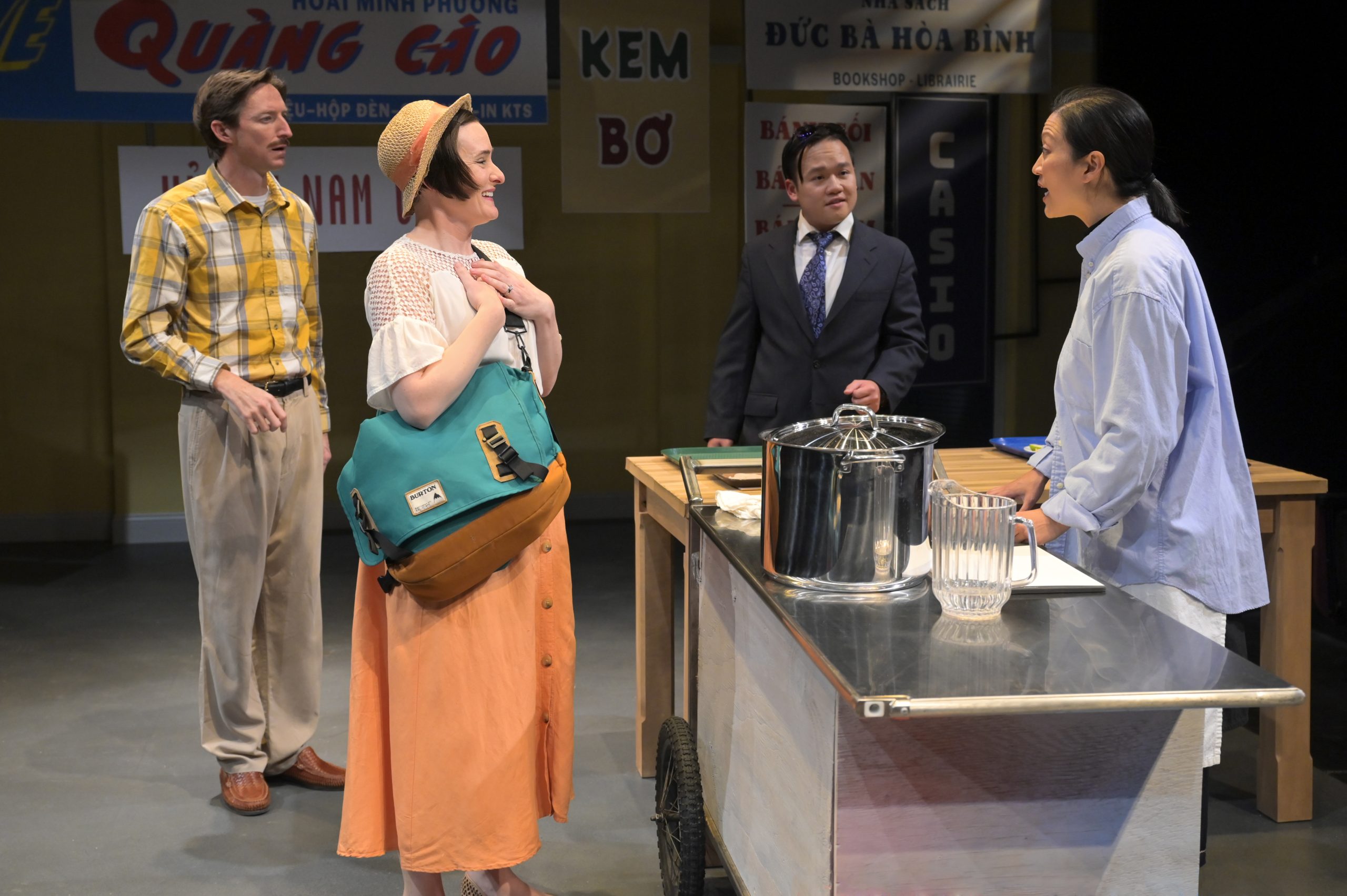 Review: Fun with food in Aurora’s premiere comedy ‘Colonialism Is ...