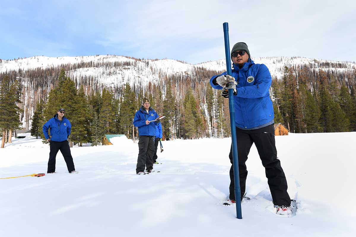 Leader of the snowpack: Sierra breaks record levels in season's second ...