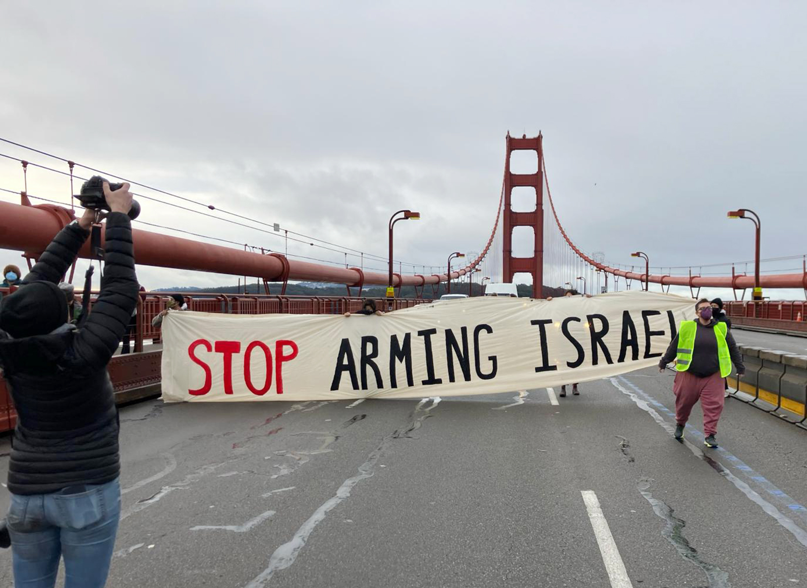 Trial continues as Gaza protesters defend Golden Gate Bridge blockade ...