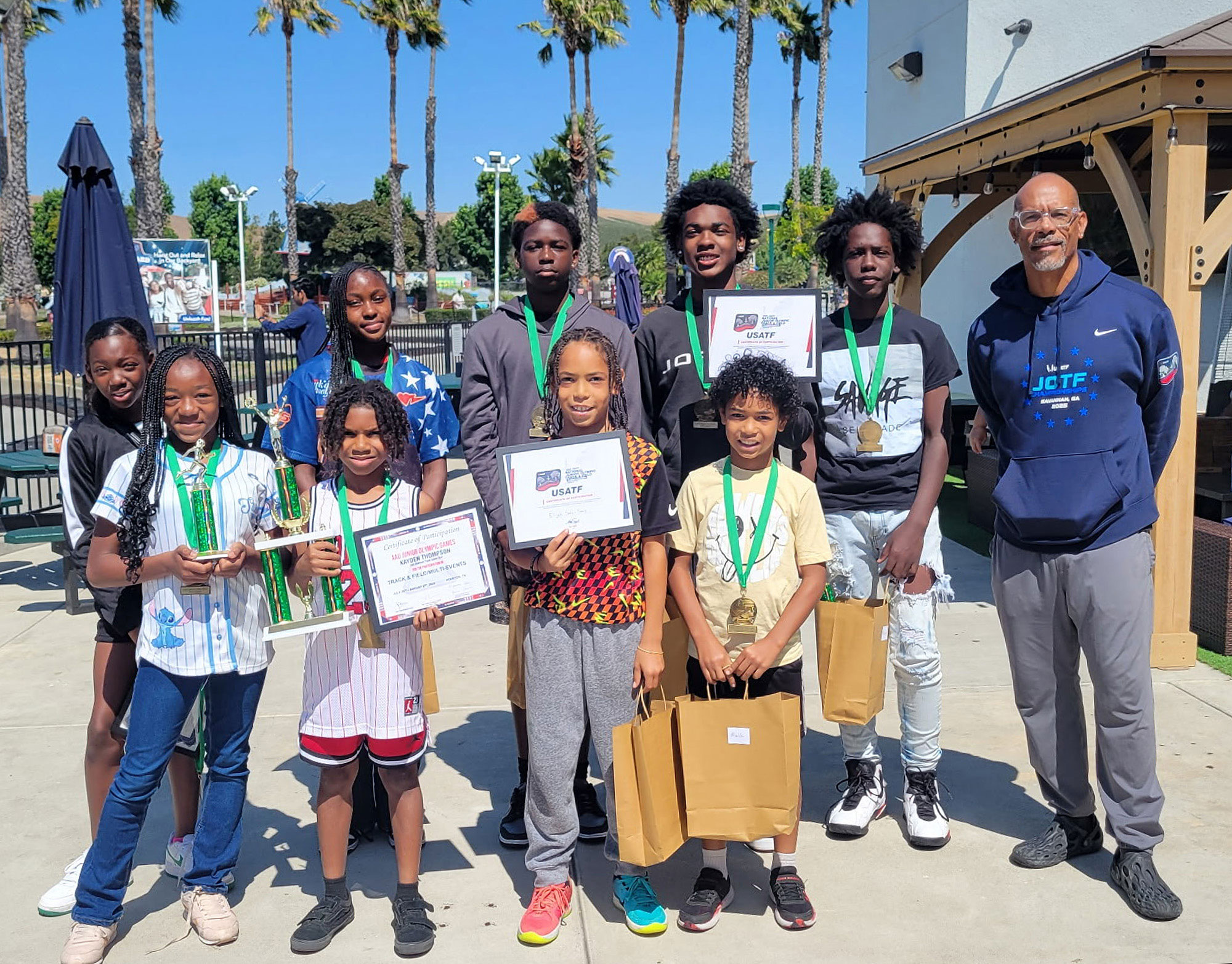On the right track: East Oakland athletes compete in Junior Olympics in ...
