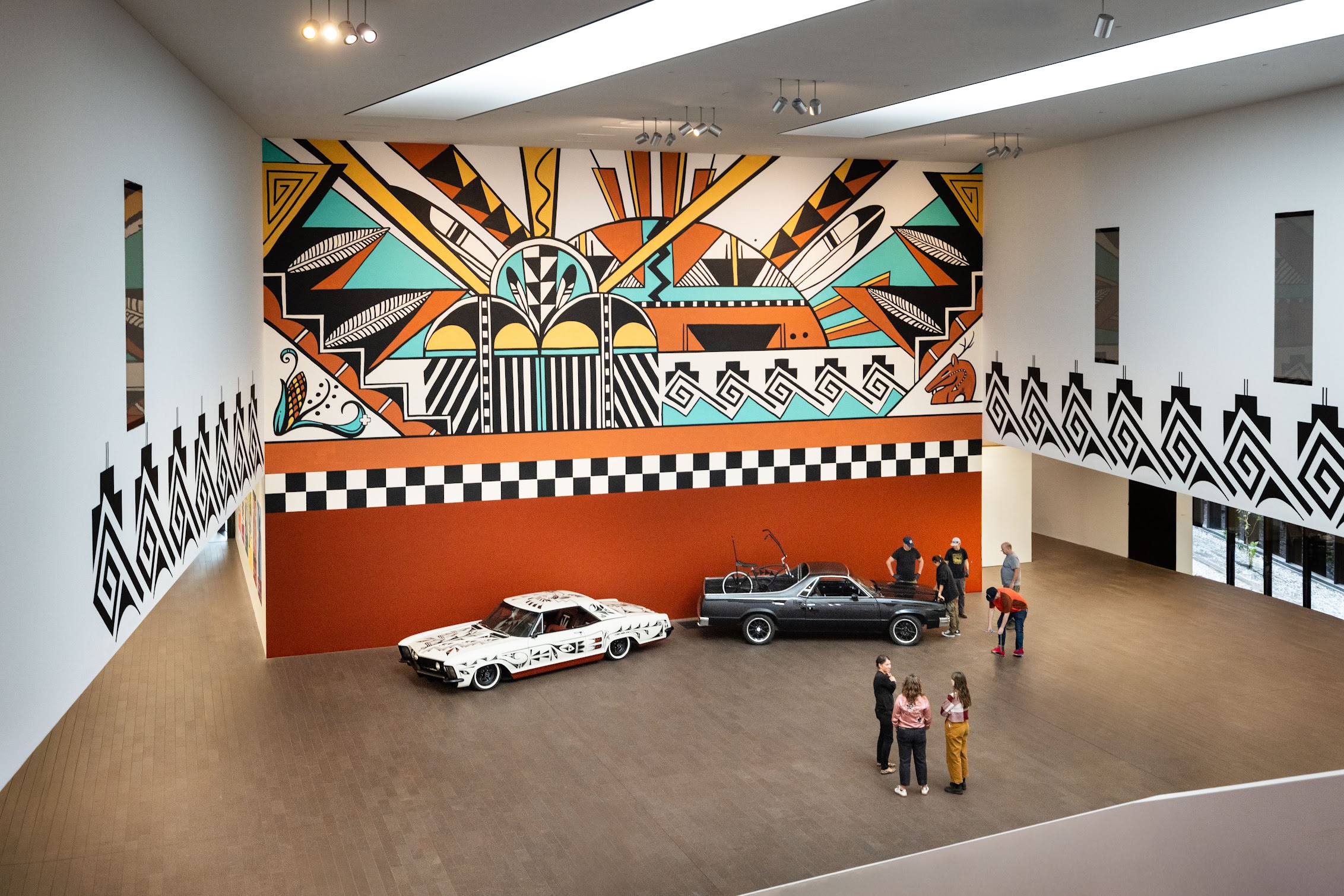 Rose B. Simpson's 'Lexicon' lowriders at the de Young question American ...