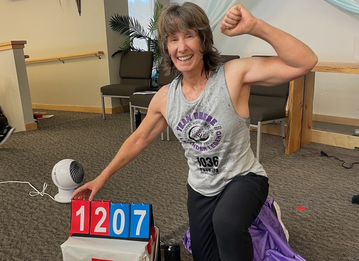 Pinole's Holly Reese, 64, is ready to reclaim push-up world record ...